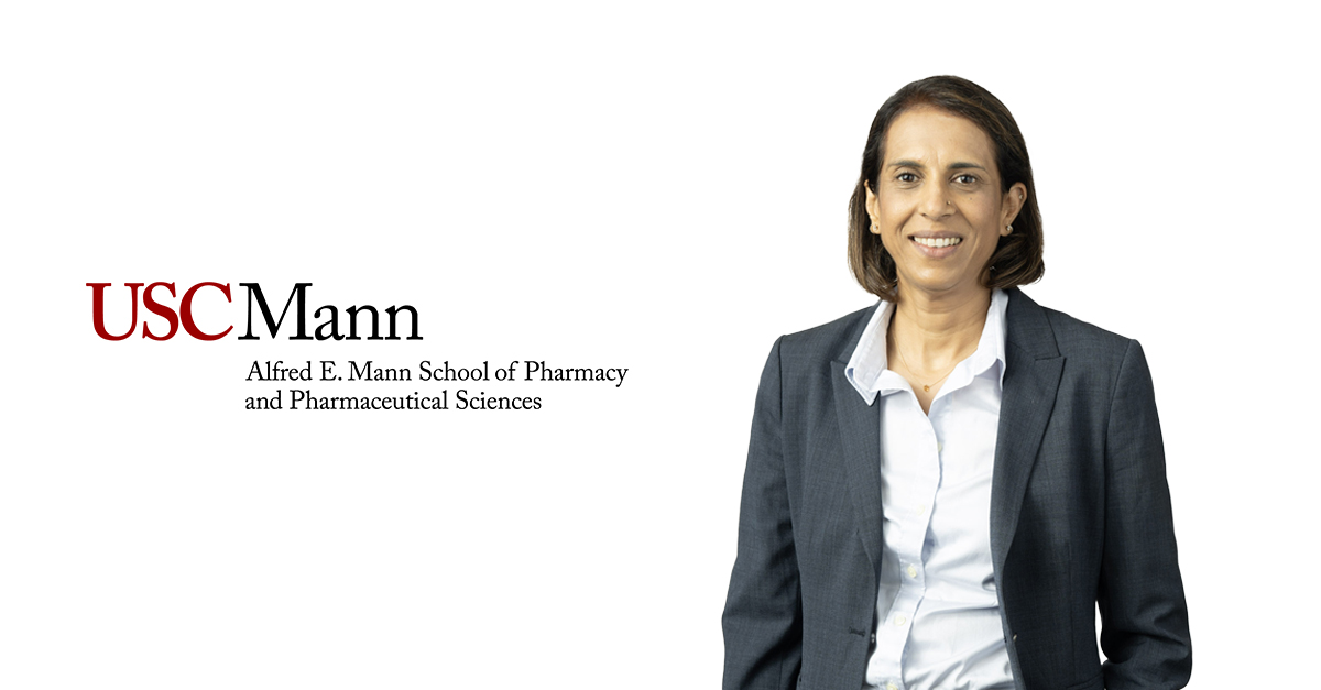 Gauri Rao Joins USC Mann – USC Alfred E. Mann School of Pharmacy and ...
