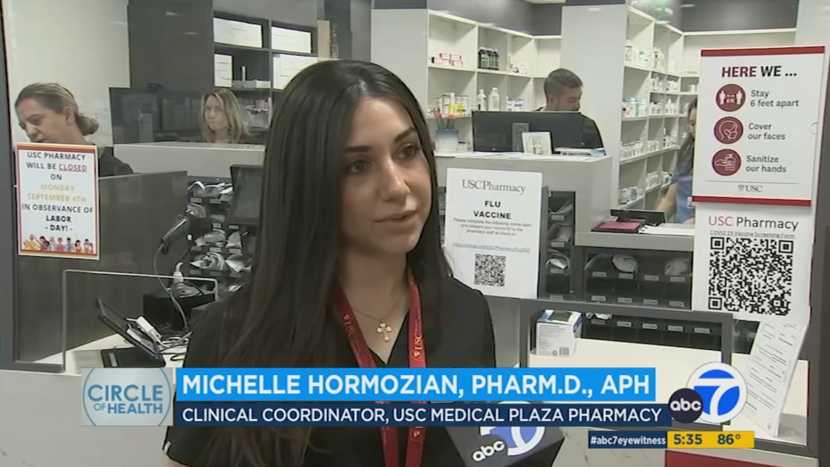 In the News: USC Pharmacist on ABC7 Eyewitness News about OTC Narcan ...